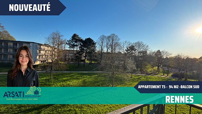 Appartement à vendre - Quartiers Centre, Rennes - 5 pièces - 3 chambres