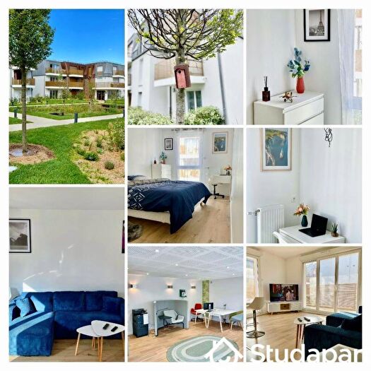 Appartement à louer - Val Notre Dame-Ambroise Thomas, Argenteuil - 1 pièce - 1 chambre