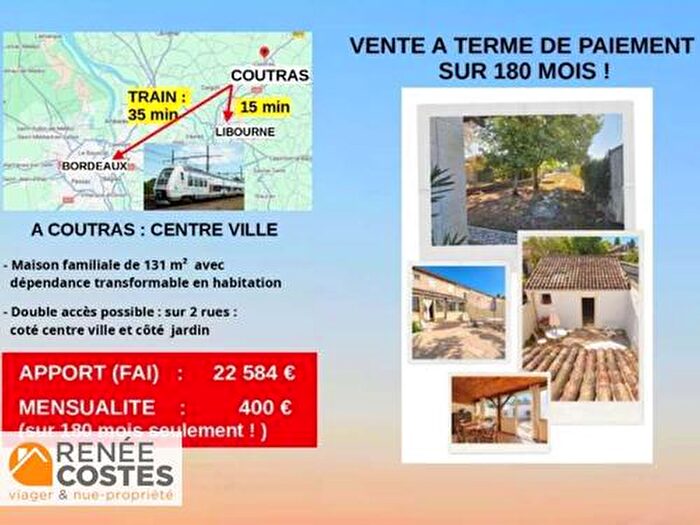 Maison 5 pièces à Coutras, à vendre