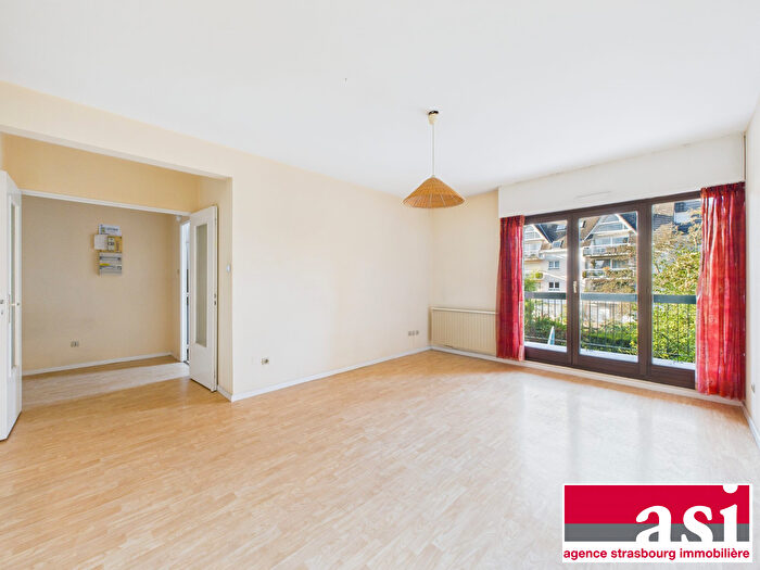 Appartement à vendre - Strasbourg, Robertsau - 3 pièces - 2 chambres