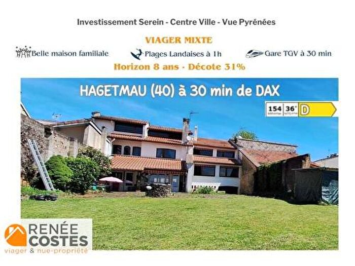 Maison à vendre - Hagetmau - 12 pièces - 5 chambres