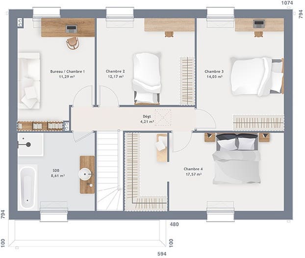 Maisons à vendre et appartements à louer - 3