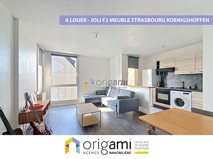 Strasbourg, Koenigshoffen, Hohberg : Appartement 2 pièces à louer