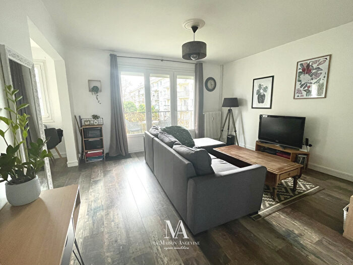Appartement à vendre - Angers, Deux-Croix, Banchais, Grand Pigeon - 3 pièces - 2 chambres