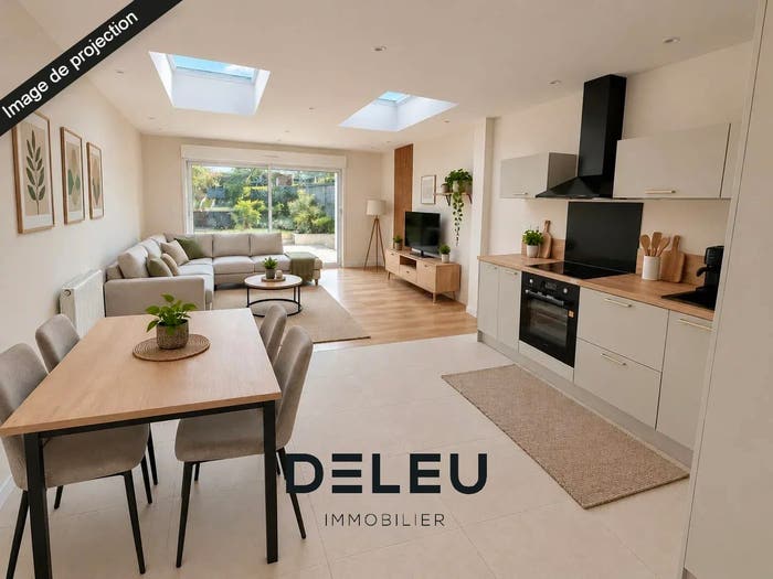 Wasquehal, Capreau : Maison 4 pièces à vendre