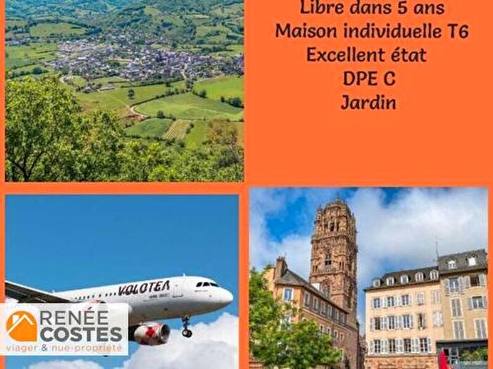 Maison à vendre - Saint-Christophe-Vallon - 6 pièces - 4 chambres