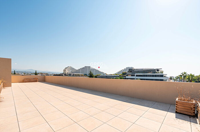 Appartement à vendre - Villeneuve-Loubet, Les Hauts de Vaugrenier, Les Maurettes, Vaugrenier - 5 pièces - 3 chambres