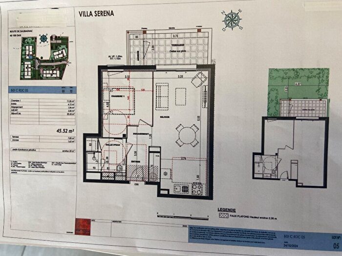 Dax, Saubagnacq, Berre - Appartement 2 pièces à vendre