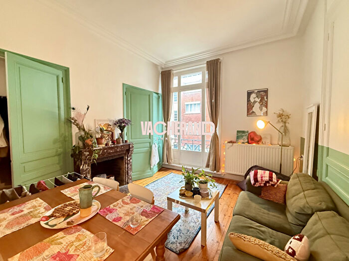 Appartement à vendre - Lille - 3 pièces - 2 chambres