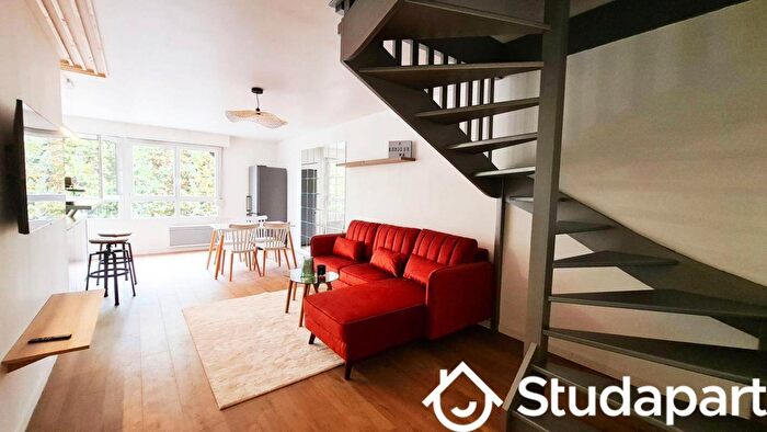 Appartement à louer - Centre Ville-Rive Gauche, Rouen - 1 pièce - 2 chambres