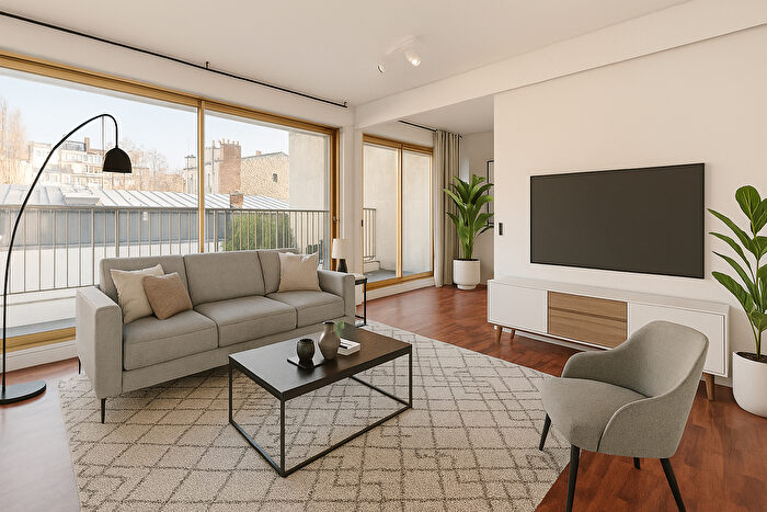 Appartement à vendre - Paris e , La Fourche, Guy Moquet - 3 pièces - 2 chambres