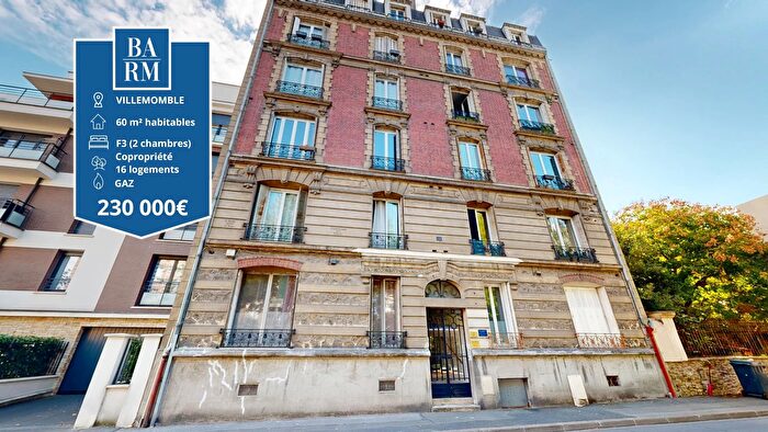 Appartement à vendre - Villemomble, Centre-ville, Orangerie - 3 pièces - 2 chambres