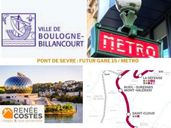 Boulogne-Billancourt, Silly, Gallieni : Appartement 2 pièces à vendre
