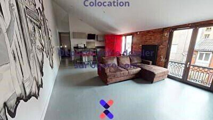 Appartement à louer - Saint Jacques-Chavanelle, Saint-Étienne - 6 pièces - 5 chambres