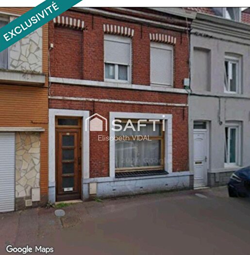 Maison 6 pièces à Hellemmes-Lille, Hellemmes Centre-ville, Pavé du Moulin, à vendre