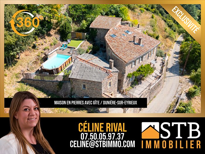 Maison à vendre - Dunière-sur-Eyrieux - 6 pièces - 4 chambres