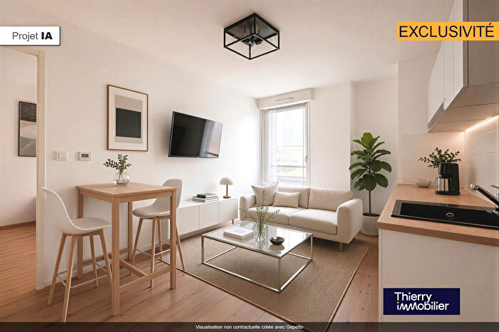 Appartement 2 pièces à vendre à Nantes, Nantes Erdre, La Beaujoire, Saint-Joseph de Porterie