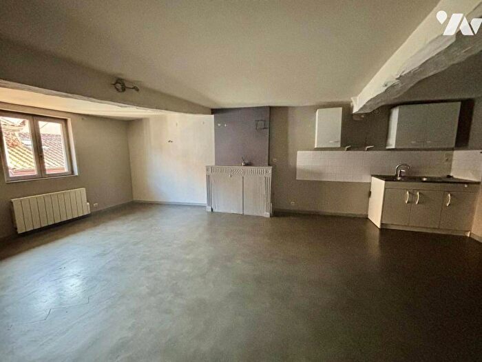 Appartement à louer - Châtillon-sur-Chalaronne - 3 pièces - 2 chambres