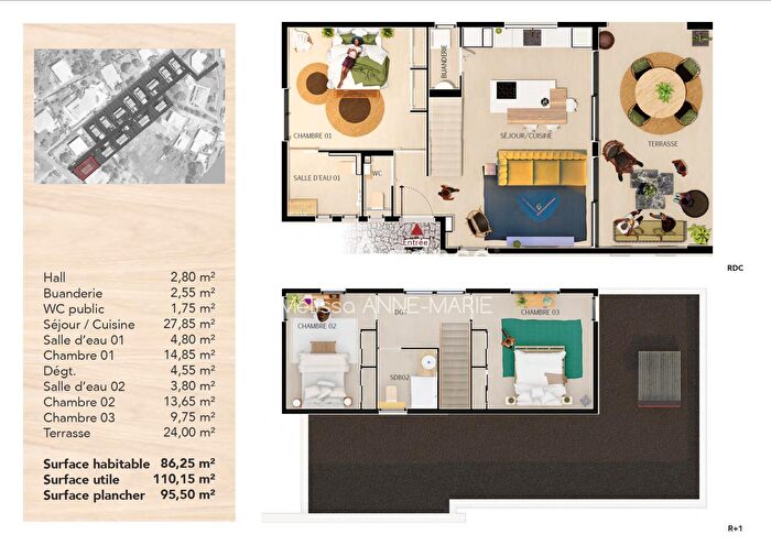 Maisons à vendre et appartements à louer - 2