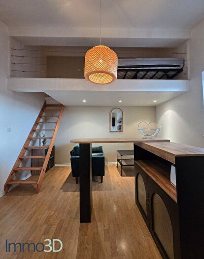 Appartement à louer - Centre Ville-Bord de Meurthe, Malzéville - 1 pièce