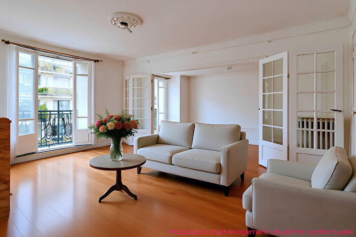 Appartement à vendre - Neuilly-sur-Seine, Plaine des Sablons - 5 pièces - 3 chambres