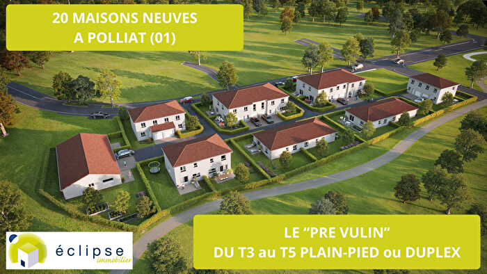 Maison à vendre - Polliat - 5 pièces - 4 chambres