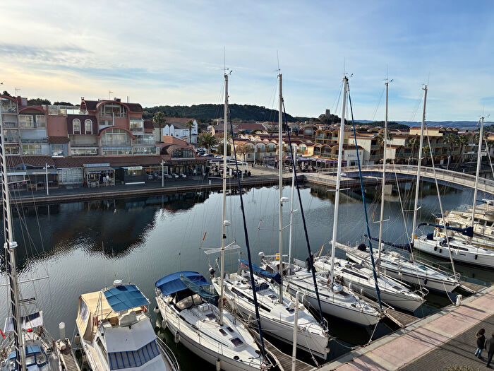 Appartement à vendre - Gruissan, Centre-ville, Village, Port - 2 pièces - 1 chambre