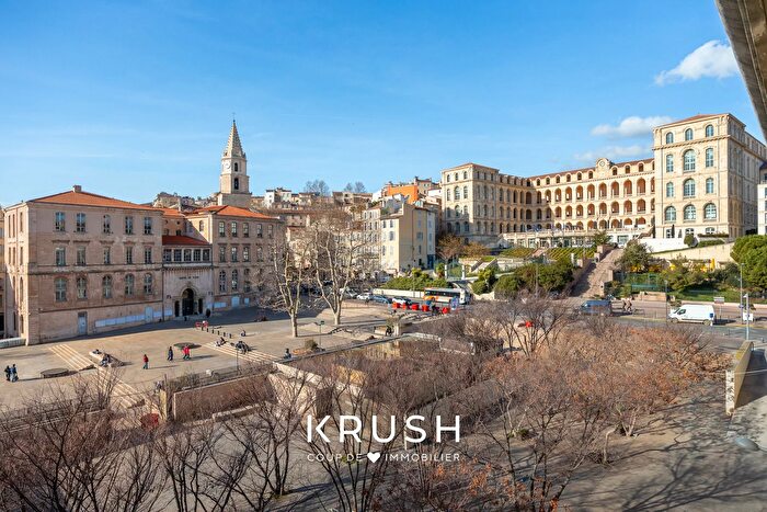 Appartement à vendre - Marseille e , Hôtel de ville - 2 pièces - 1 chambre