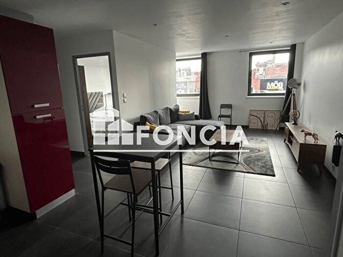 Appartement à louer - Anseele-Centre-Nations Unies-Crouy-Esperence, Roubaix - 2 pièces - 1 chambre