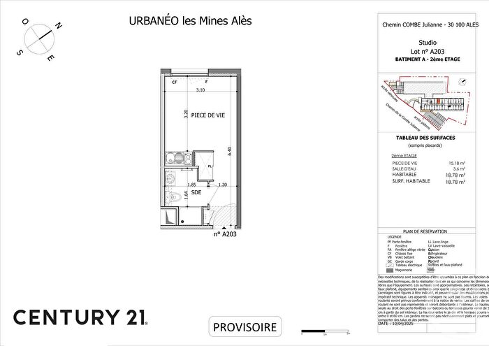 Appartement à vendre - Alès, Silhol, Pierre Plantée, Conilhères - 1 pièce