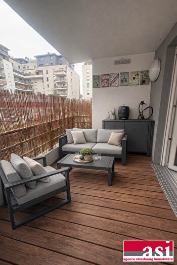 Appartement à vendre - Strasbourg, Meinau, Plaine des Bouchers, Hohwarth - 2 pièces - 1 chambre
