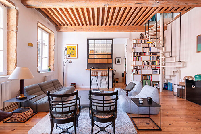 Appartement à vendre - Lyon e , Croix Rousse Est - 5 pièces - 4 chambres