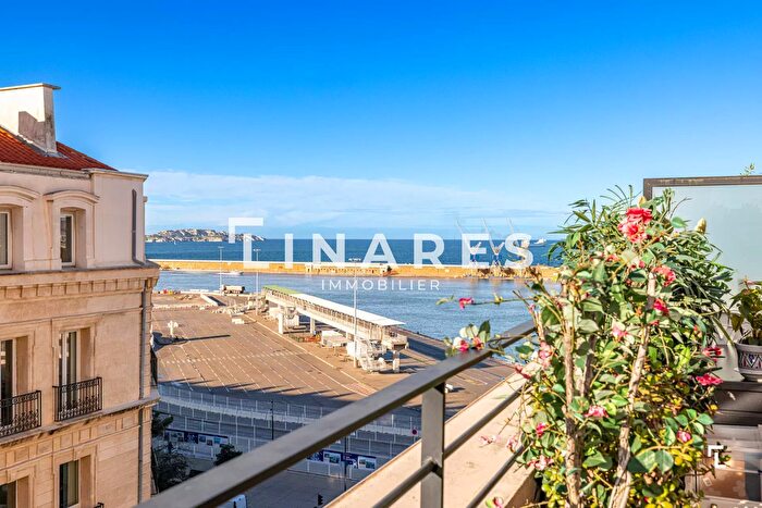 Appartement à vendre - Marseille e , La Joliette - 3 pièces - 2 chambres