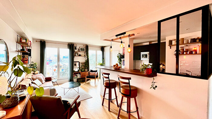 Appartement à vendre - Boulogne-Billancourt, Renault, Billancourt - 3 pièces - 2 chambres