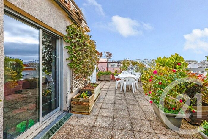 Appartement à vendre - Montrouge, Le vieux Montrouge - 4 pièces - 3 chambres