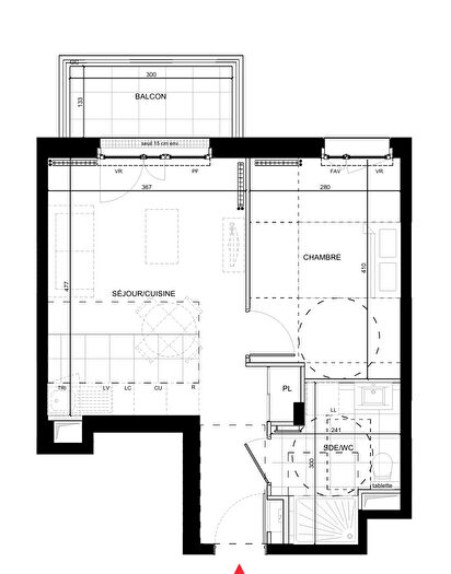 Appartement 2 pièces à vendre à Asnières-sur-Seine