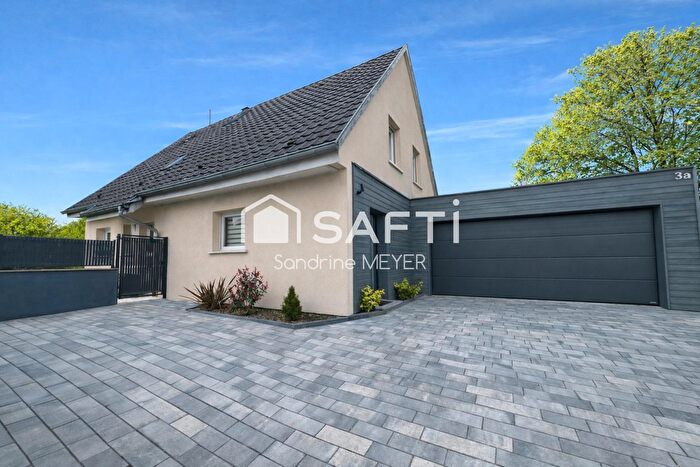 Maison à vendre - La Wantzenau - 6 pièces - 4 chambres