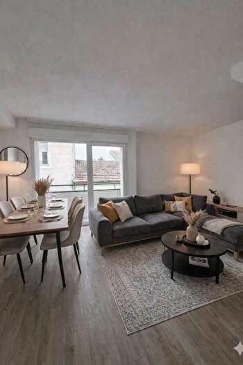 Appartement à louer - Nancy - 3 pièces - 2 chambres