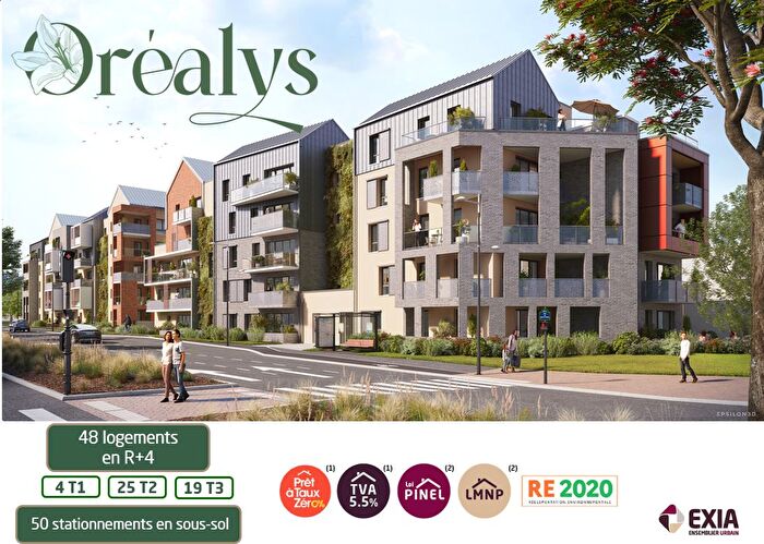 Appartement à vendre - Orléans, Barrière Saint-Marc - 3 pièces - 2 chambres