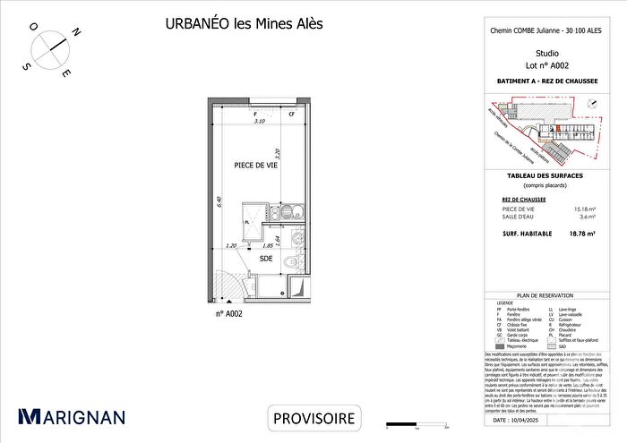 Appartement à vendre - Alès, Silhol, Pierre Plantée, Conilhères - 1 pièce