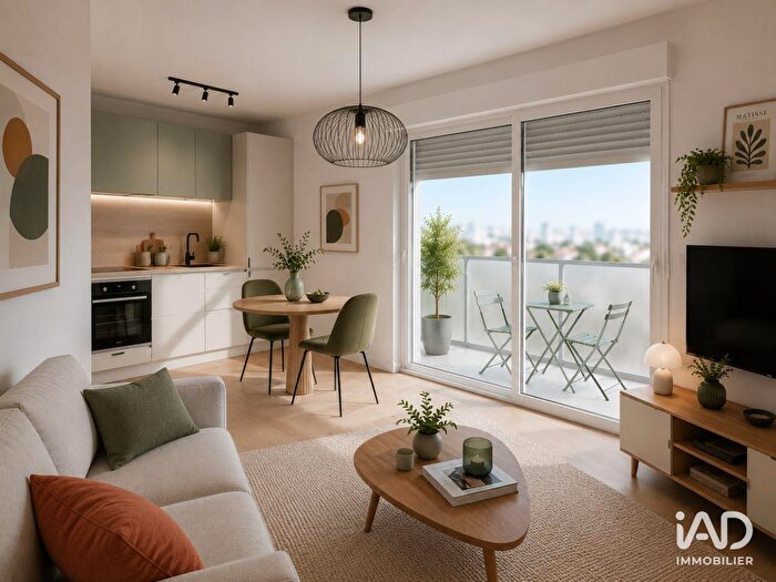 Décines-Charpieu, La Soie Montaberlet - Appartement 2 pièces à vendre