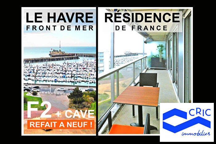 Appartement à vendre - Le Havre, Perrey, Perret - 2 pièces - 1 chambre