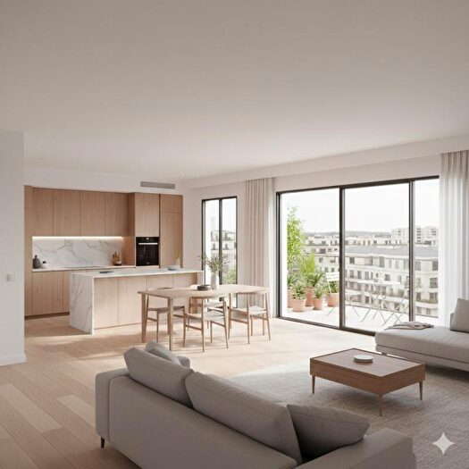 Appartement à vendre - Clichy, Berges de Seine, Beaujon - 4 pièces - 3 chambres