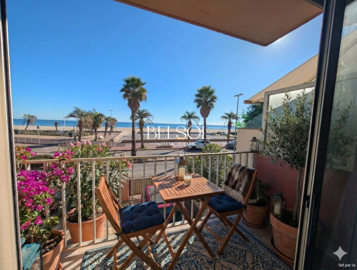 Appartement à vendre - Canet-en-Roussillon, Plage Sud - 2 pièces - 1 chambre