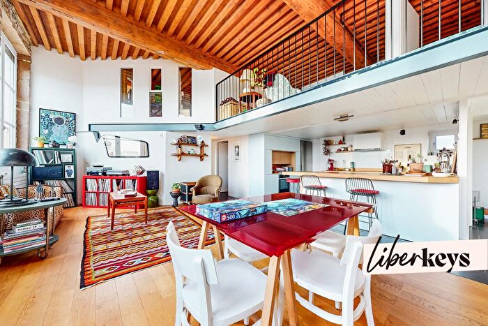 Appartement à vendre - Lyon e , Croix Rousse Centre-ville - 5 pièces - 3 chambres