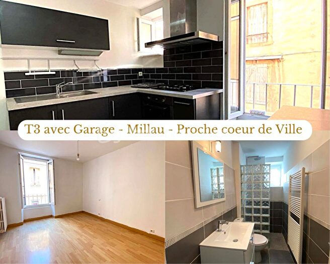Appartement 3 pièces à vendre - Millau, République, Beauregard, Cales