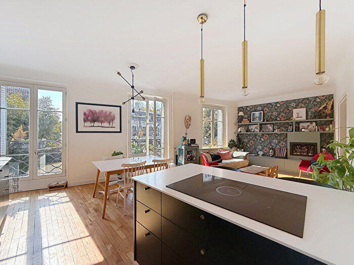 Appartement à vendre - Asnières-sur-Seine, Bécon, Bourguignons - 4 pièces - 2 chambres