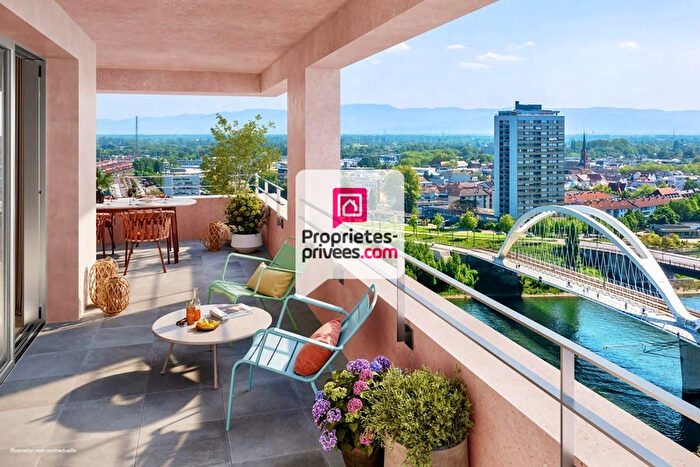 Appartement à vendre - Strasbourg, Musau, Port du Rhin - 4 pièces - 3 chambres