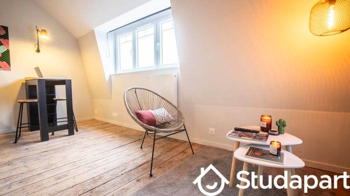 Mairie, Marcq-en-Barul : Appartement 1 pièce à louer