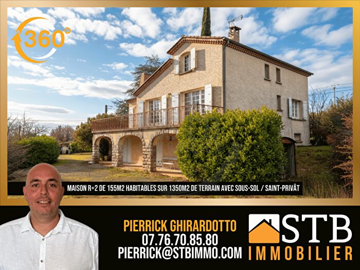 Maison à vendre - Saint-Privat - 6 pièces - 5 chambres